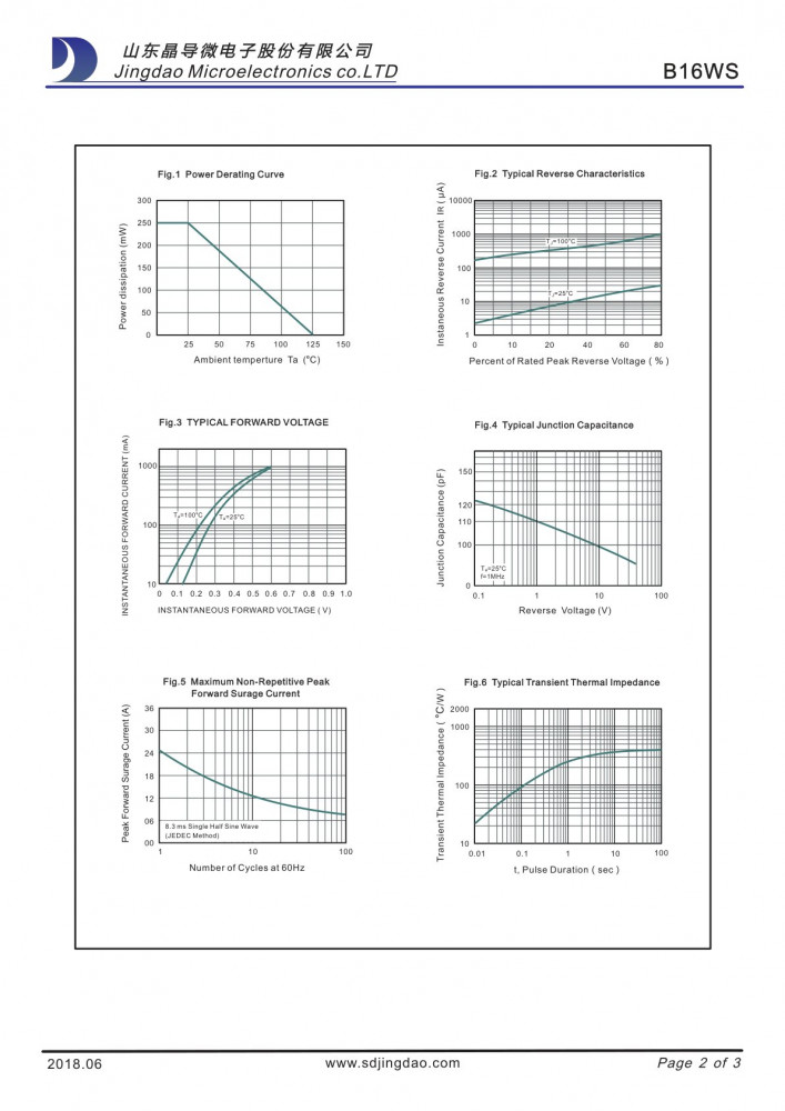 B16WS datasheet page 2