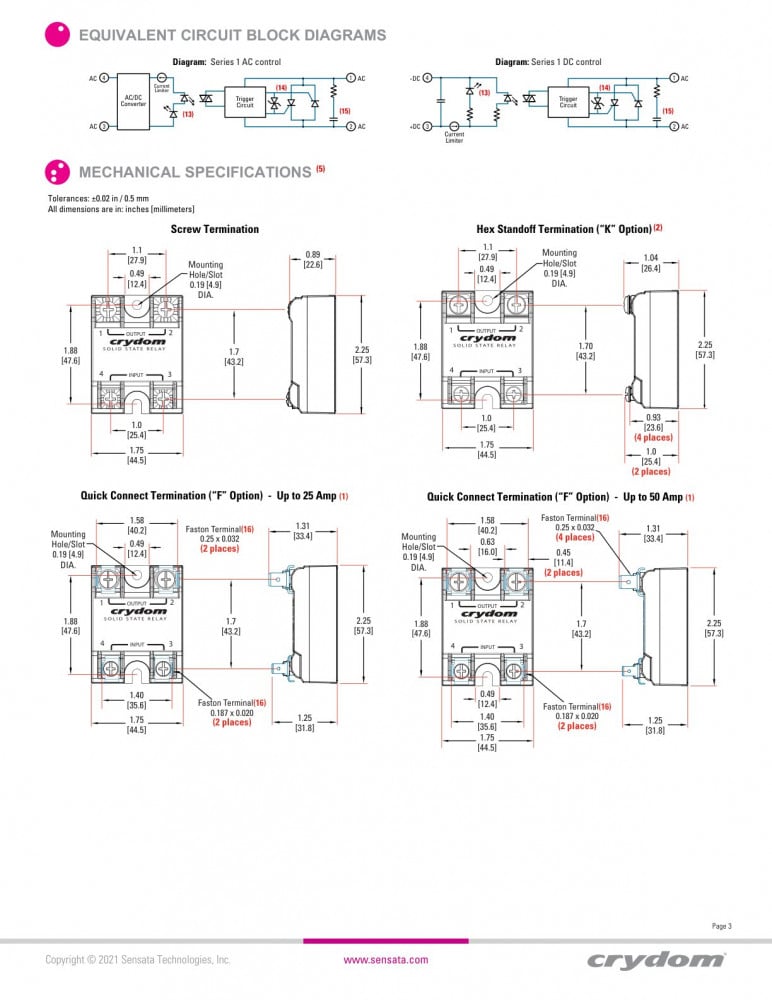DIP1215 Series 1 datasheet page 3