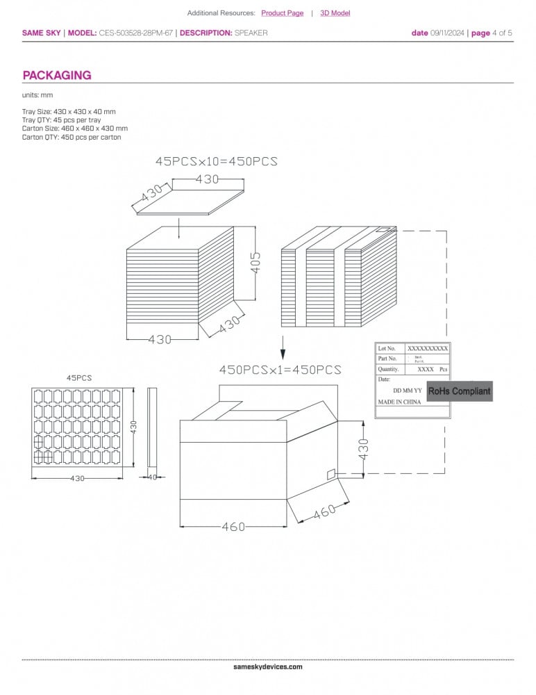 CES-503528-28PM-67 datasheet page 4
