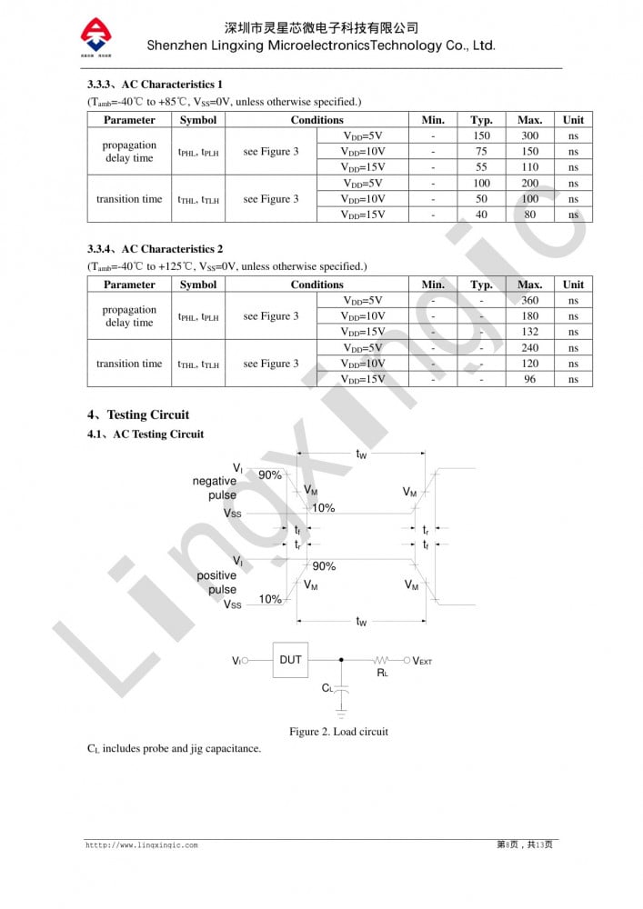 CD4078 datasheet page 8