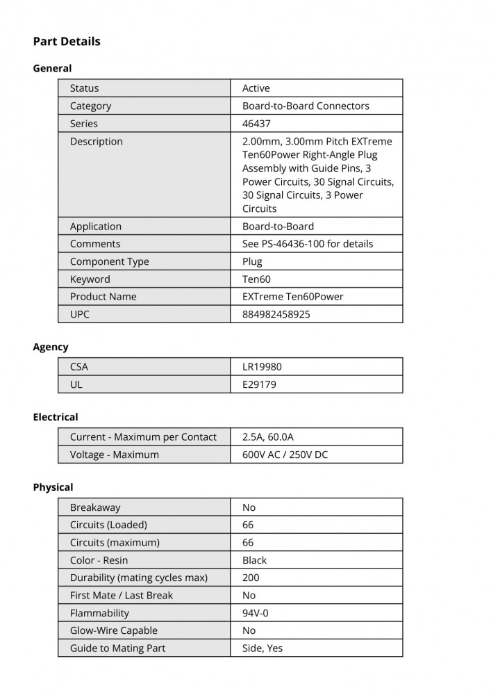 Product technical document image, page 2