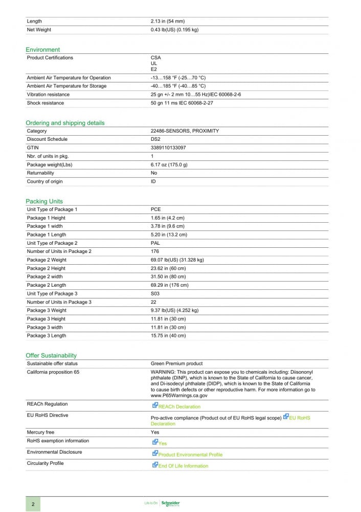 XS612B1NAL5 technical document page 2
