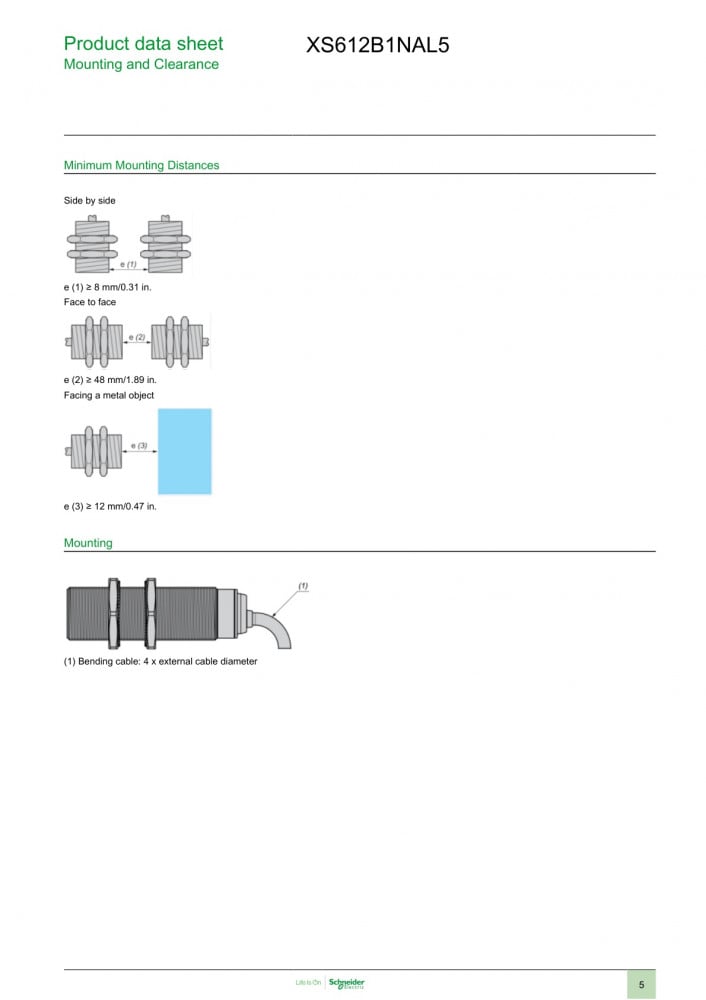 XS612B1NAL5 technical document page 5