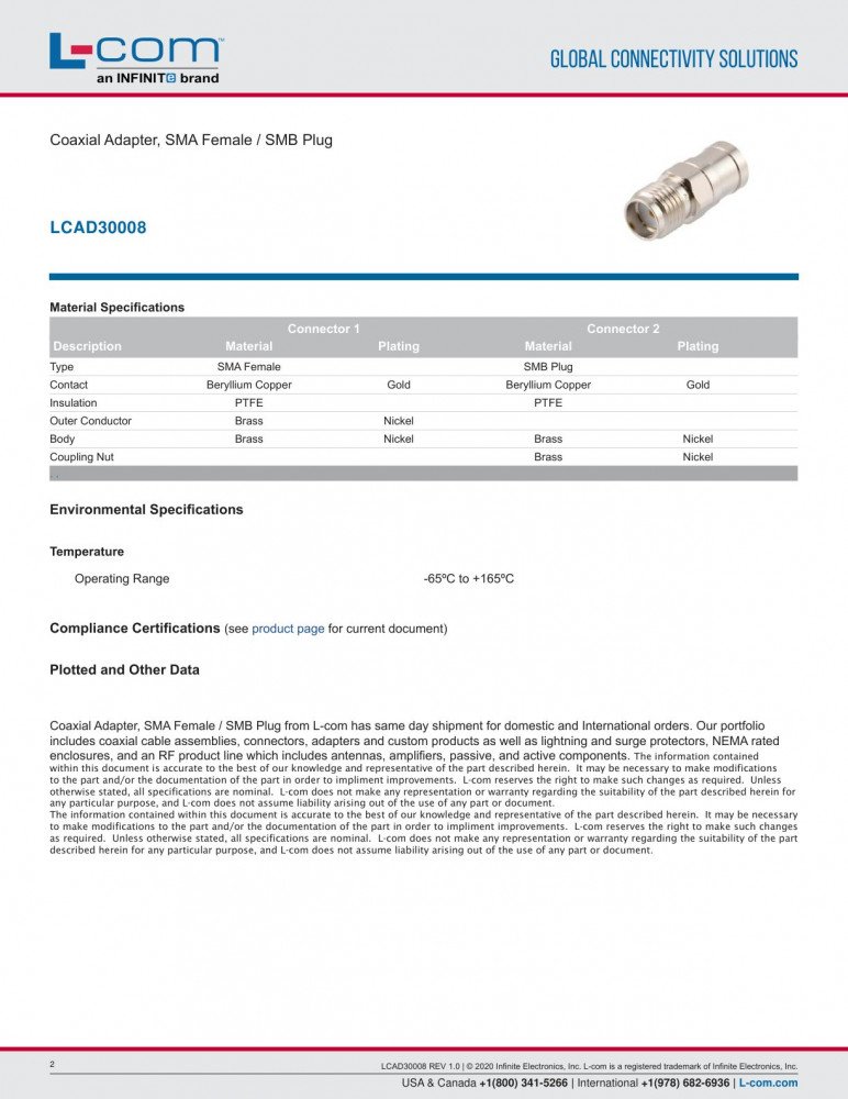 LCAD30008 technical document page 2