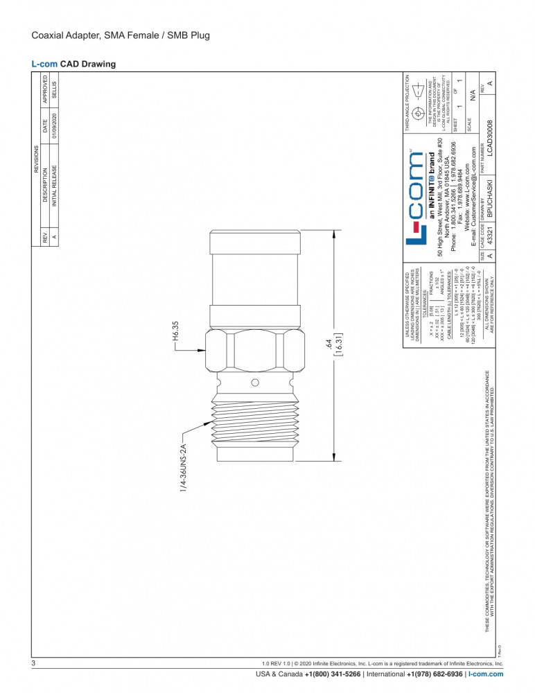 LCAD30008 technical document page 3