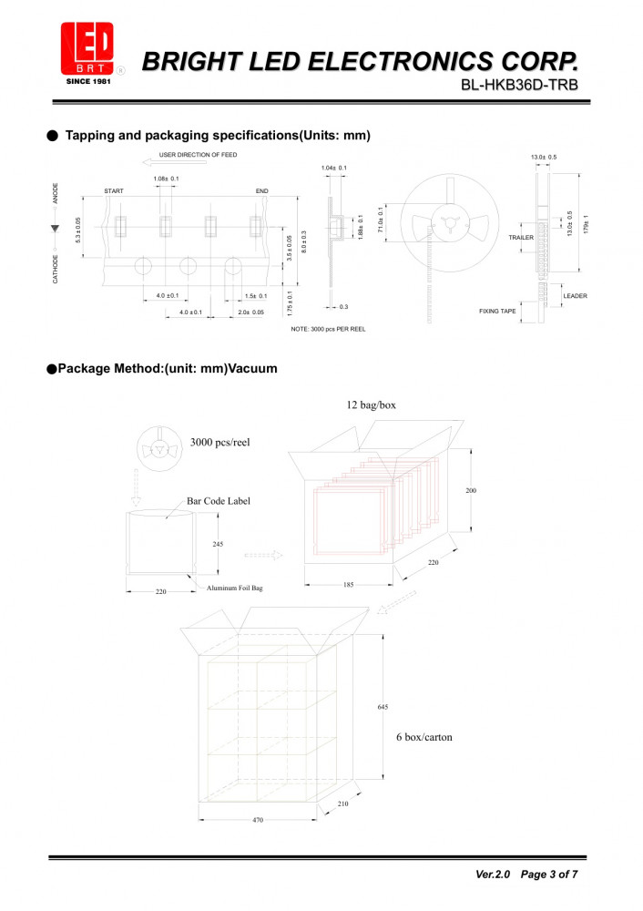 BL-HKB36D-TRB technical document page 3