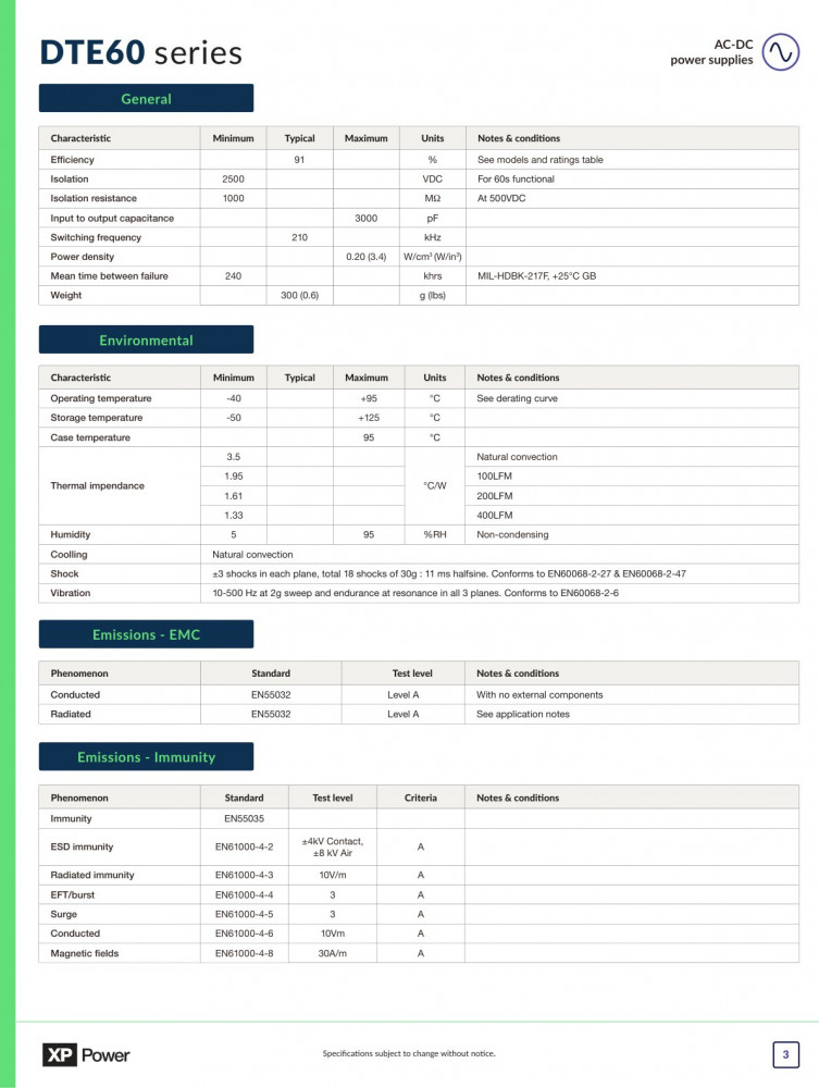 DTE series document page 3