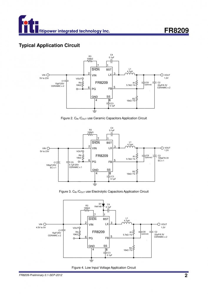 FR8209SPCTR datasheet page 2