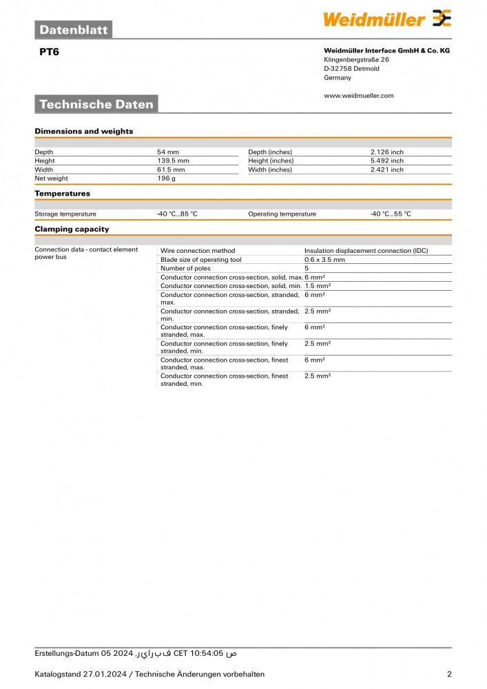 PT6 technical document page 2