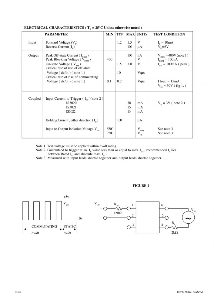 IS3020 datasheet page 2