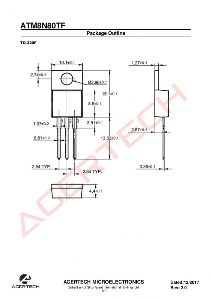 ATM8N80TF datasheet page 8