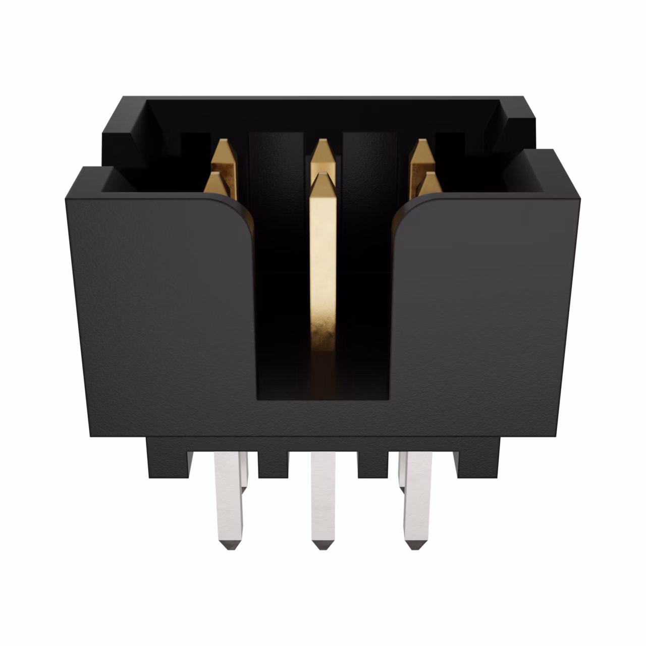 2.00mm Pitch, Milli-Grid PCB Header, Dual Row, Vertical, Through Hole, Shrouded, 6 Circuits, 0.76µm Gold (Au) Plating, 2.50mm Tail Length, Dual Side Slots, Center Polarization, Tube for sale