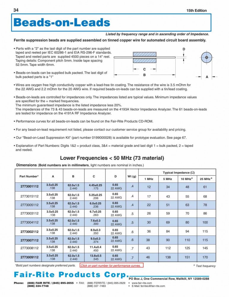 Fair-Rite document page 10