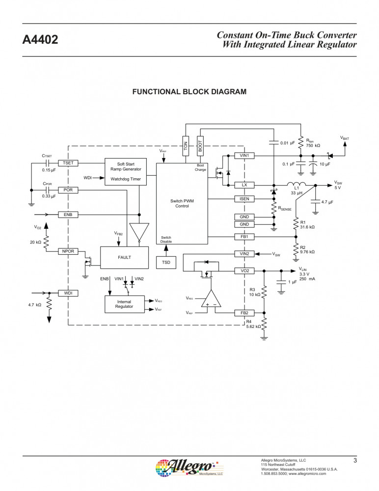 A4402 datasheet page 3