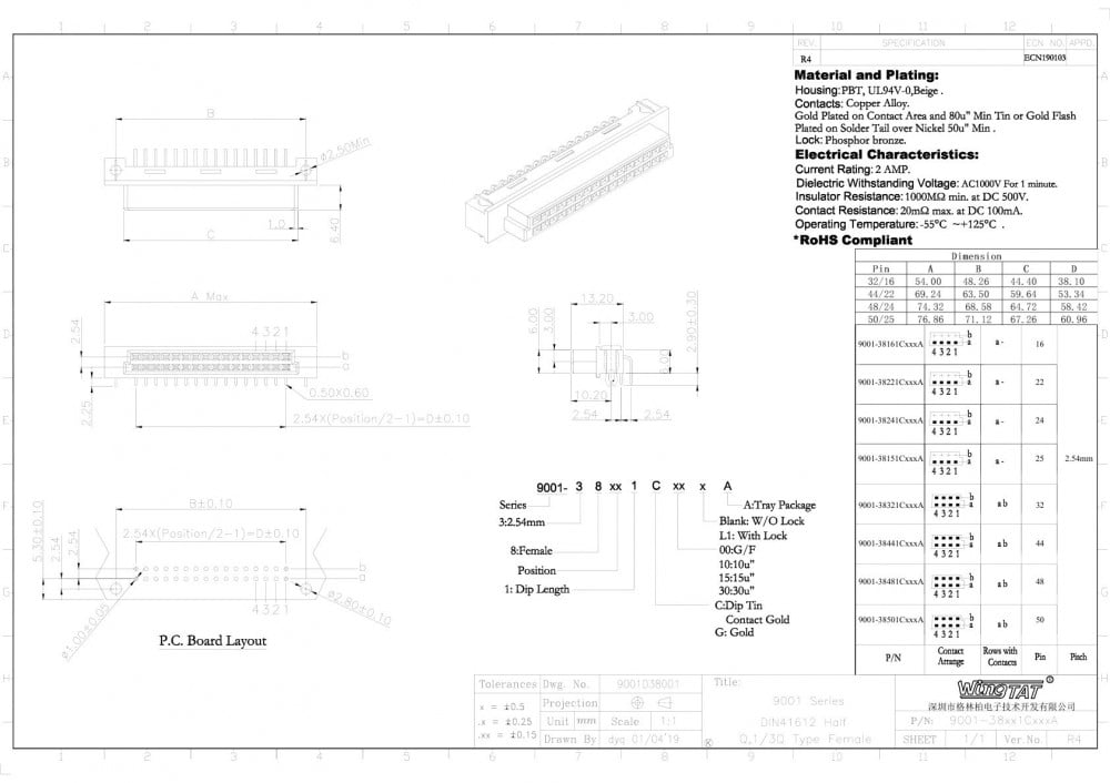 9001-38441C00A technical document preview