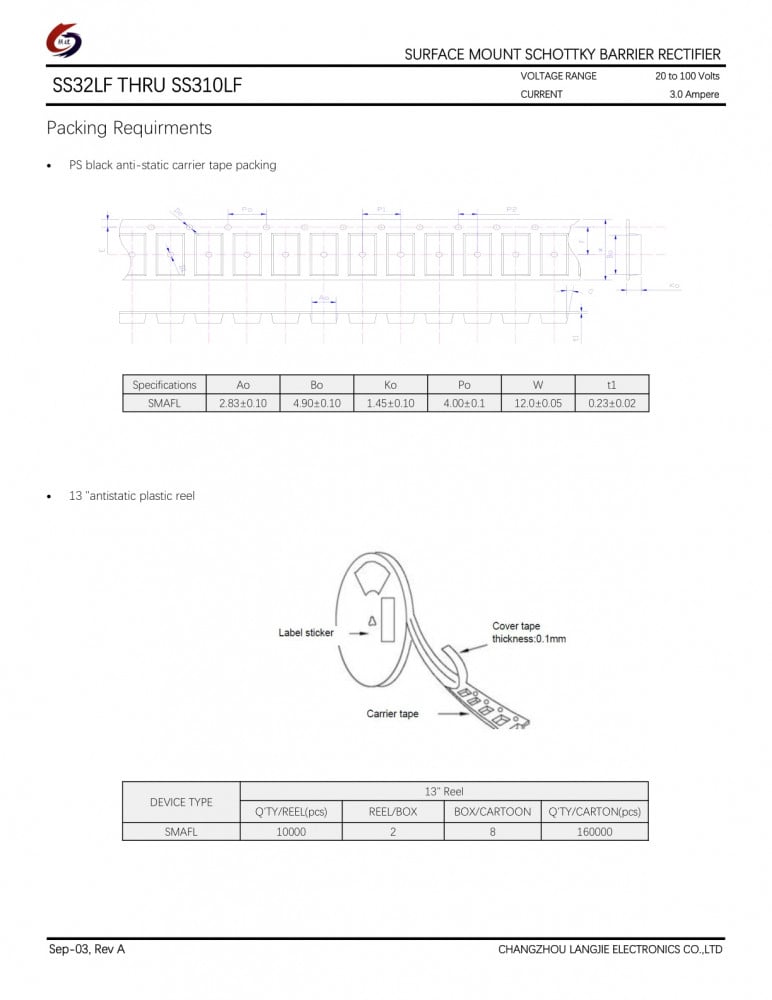 SS34LF datasheet page 4