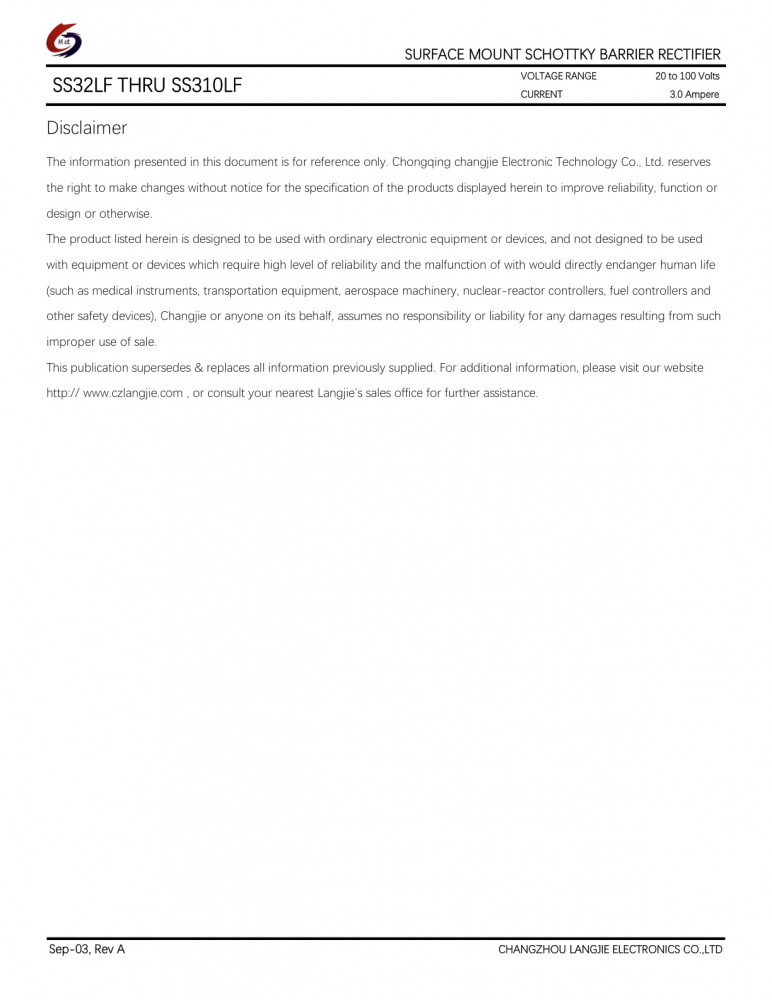 SS34LF datasheet page 6