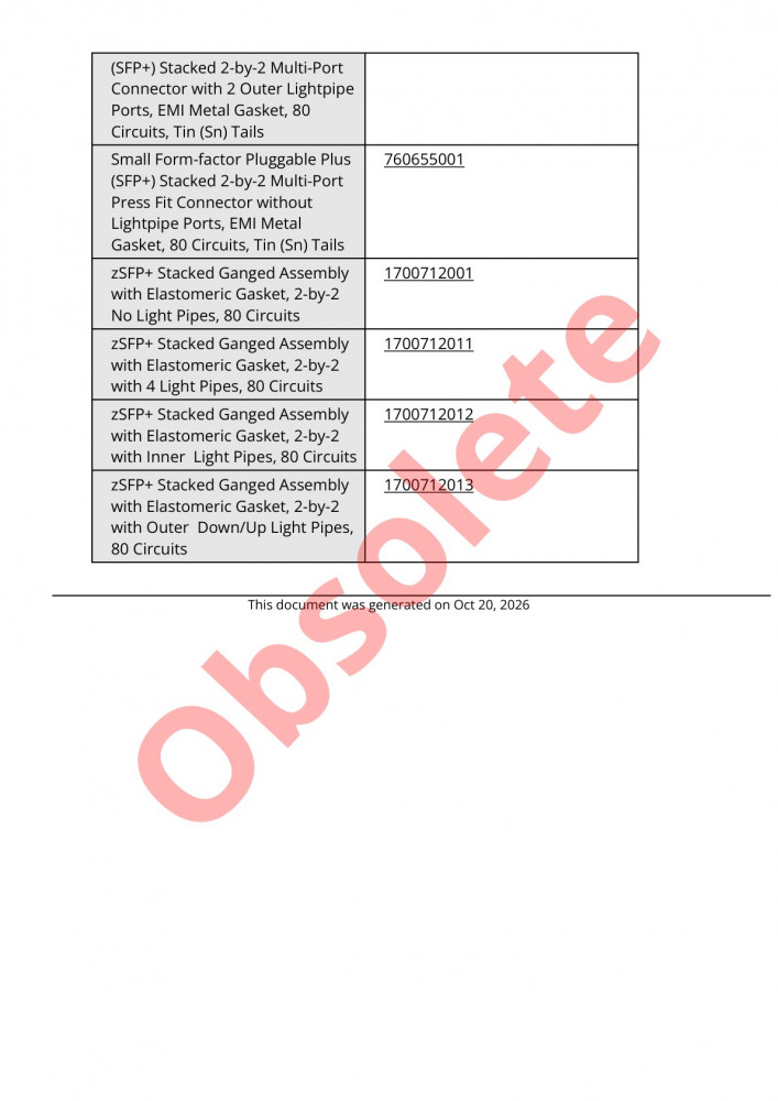 Molex 622030160 tooling document, page 4