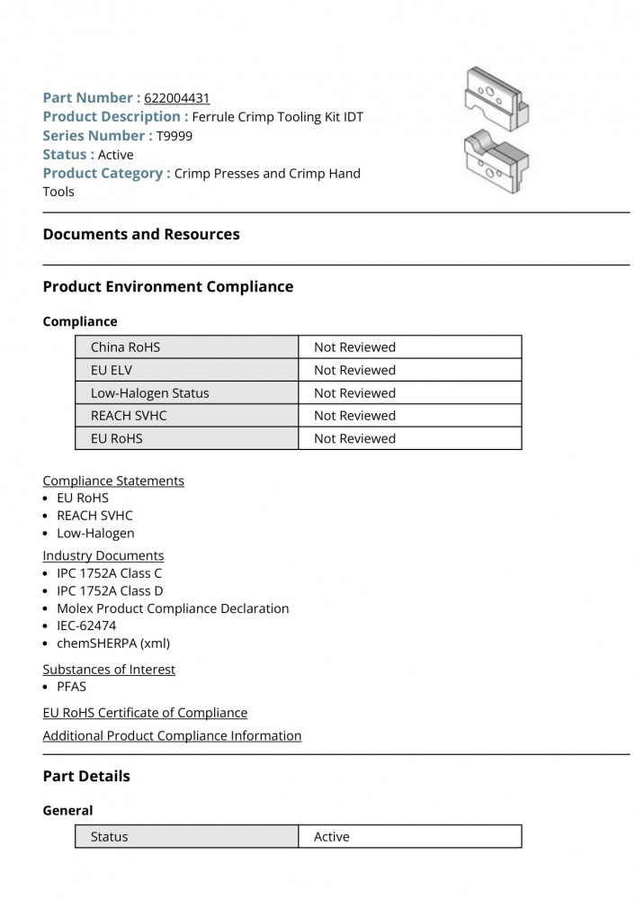 Product document page 1