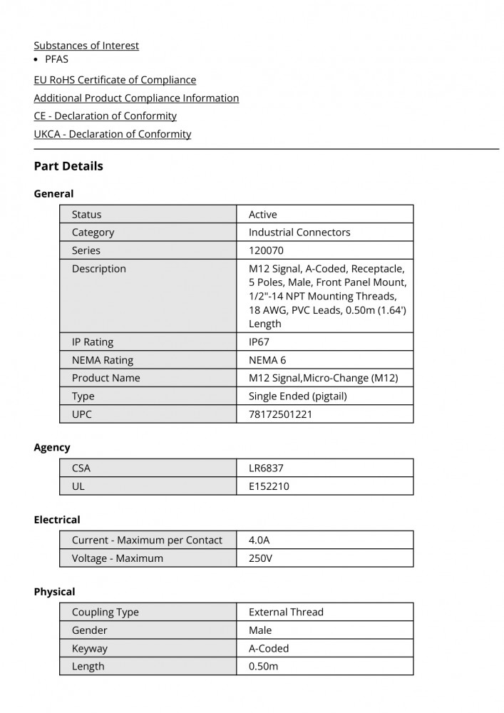 MOLEX drawing preview, page 2