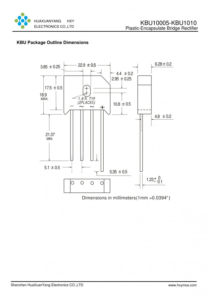 KBU1010 datasheet page 3