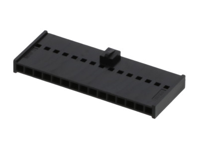 2.54mm Pitch C-Grid III Crimp Housing Single Row, 18 Circuits, Black