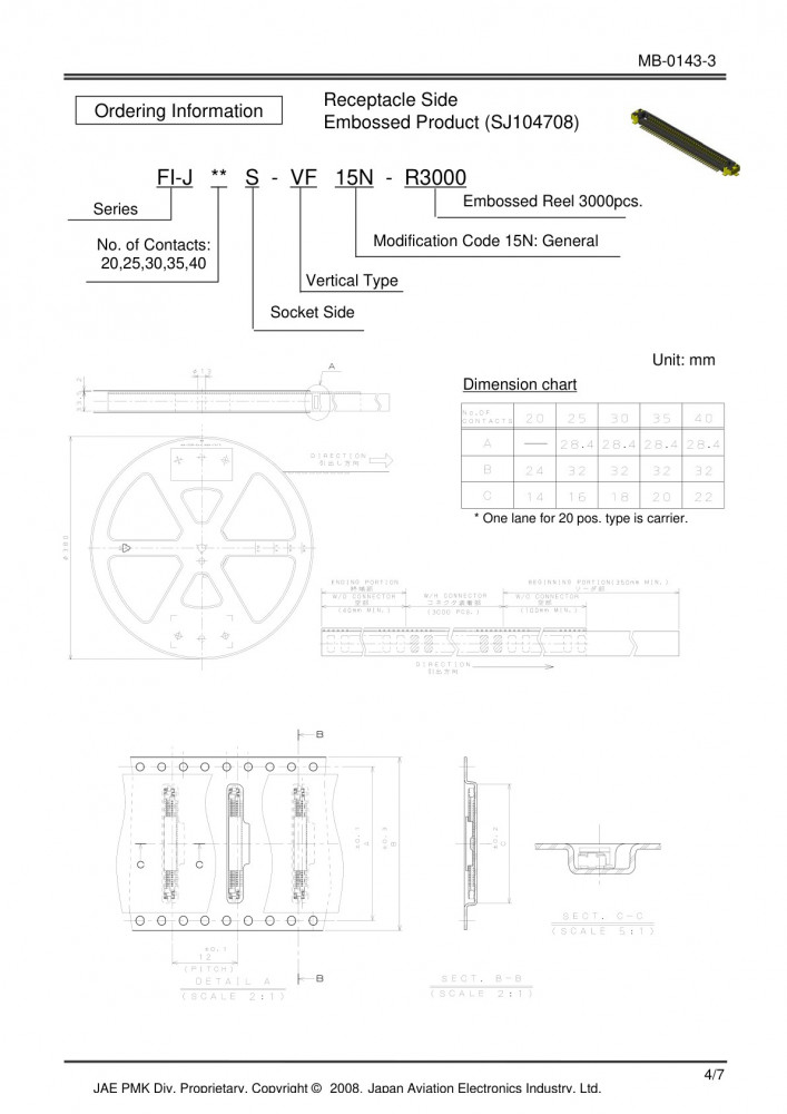 FI-J series technical document page 4