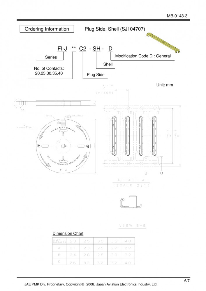 FI-J series technical document page 6