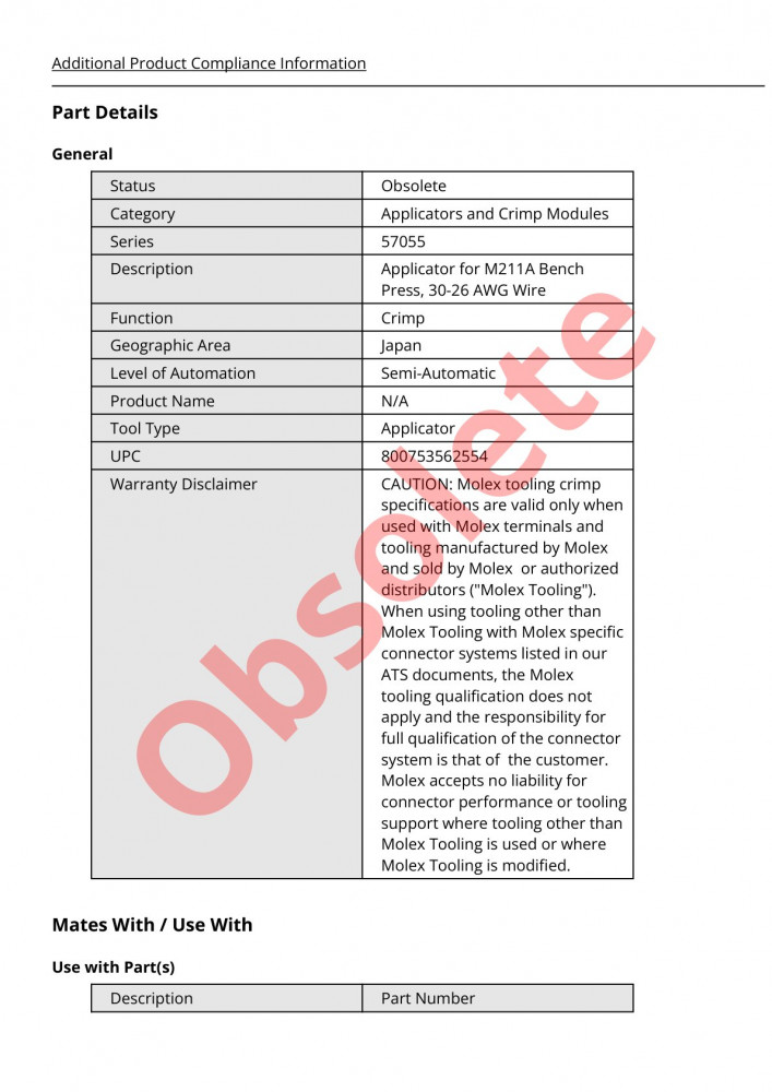 Technical documentation image 2 for MOLEX 570553000