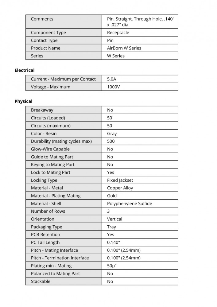 WG50PD9J technical document image, page 2