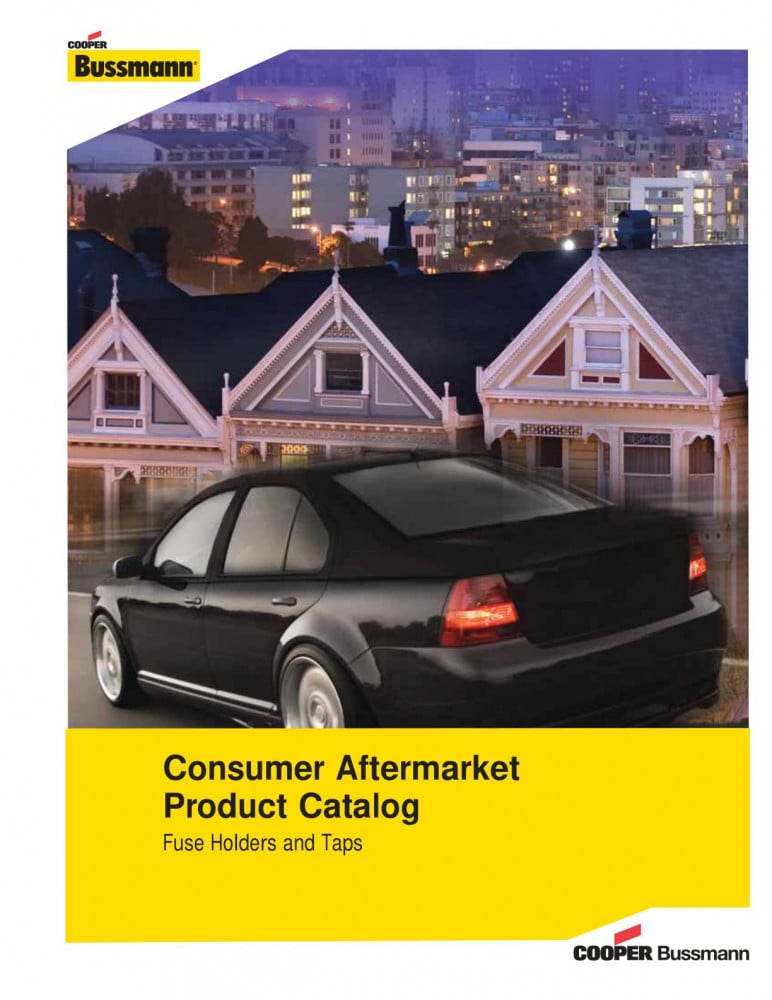 EATON fuse holders and taps catalog page 1