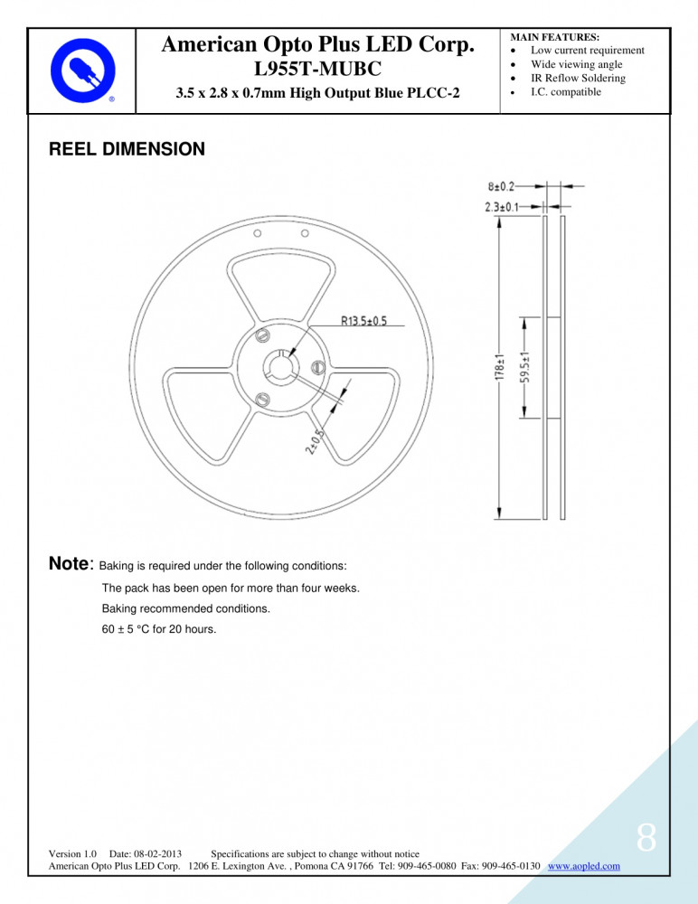 L955T-MUBC datasheet page 8
