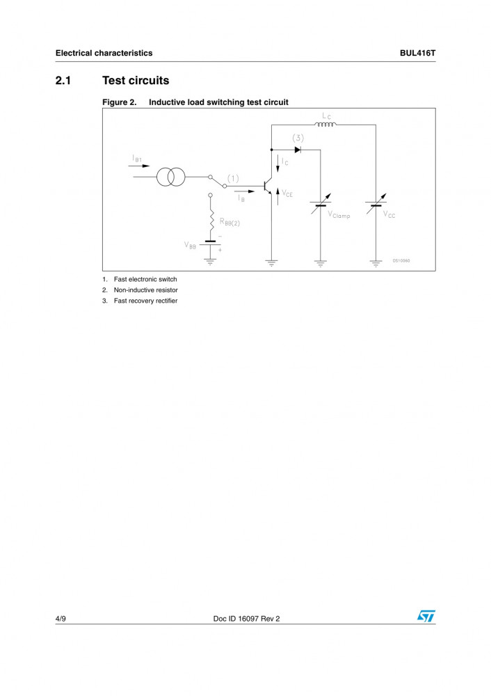 BUL416T datasheet page 4