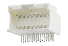 MicroClasp Right-Angle Header, 2.00mm Pitch, Dual Row, Through Hole, Tin (Sn) Plating, 36 Circuits