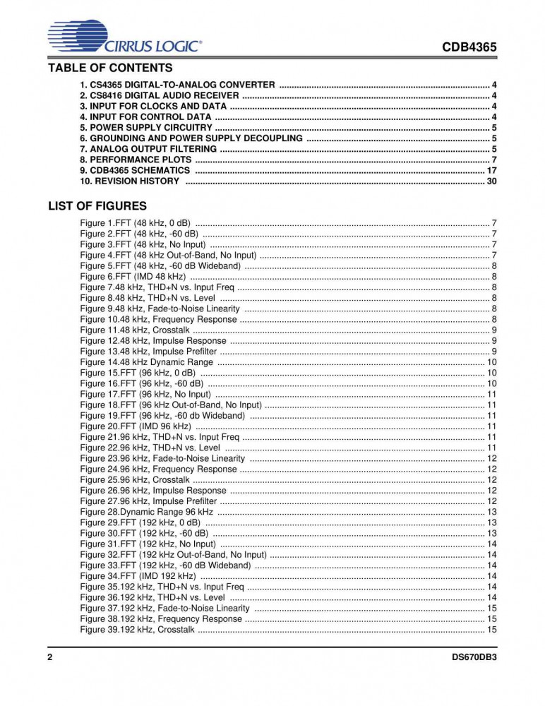 CDB4365 technical document page 2