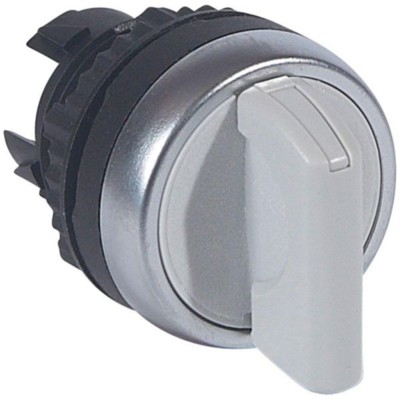 Osmoz non Illuminated standard handle selector switch - 2 stay-put positions - grey for sale