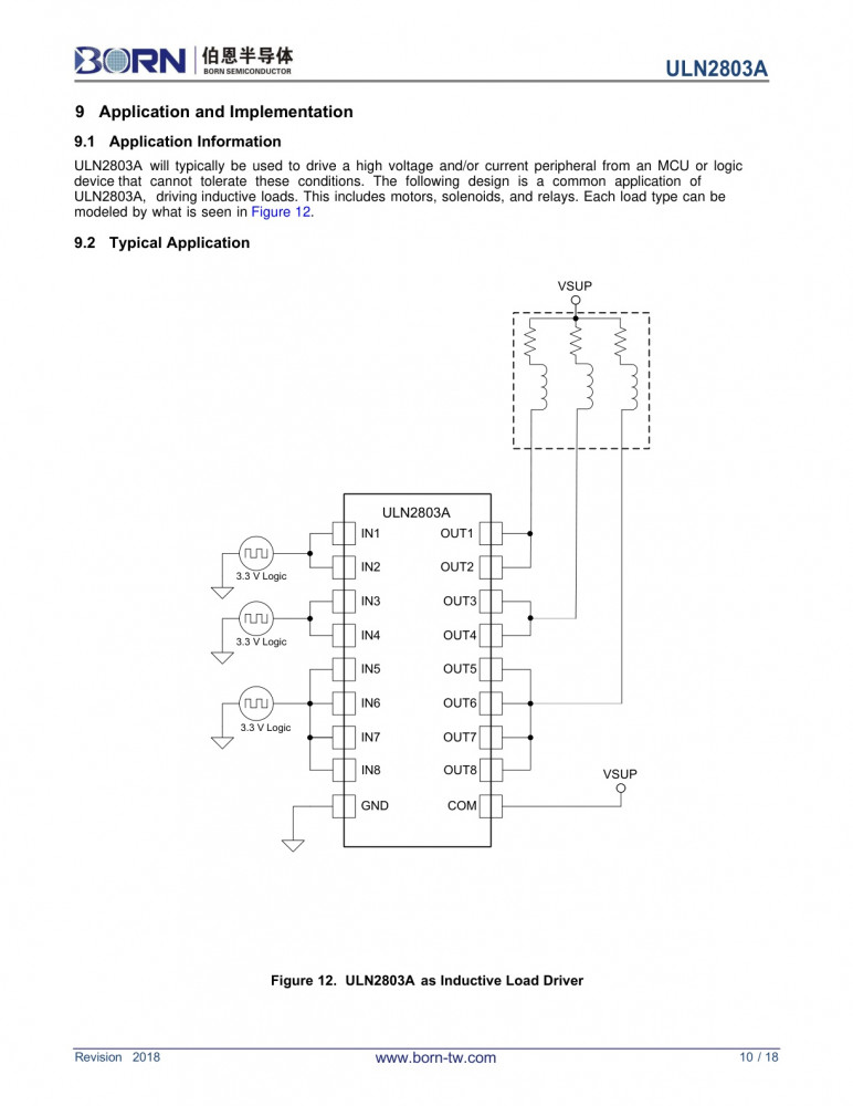 ULN2803A datasheet page 10