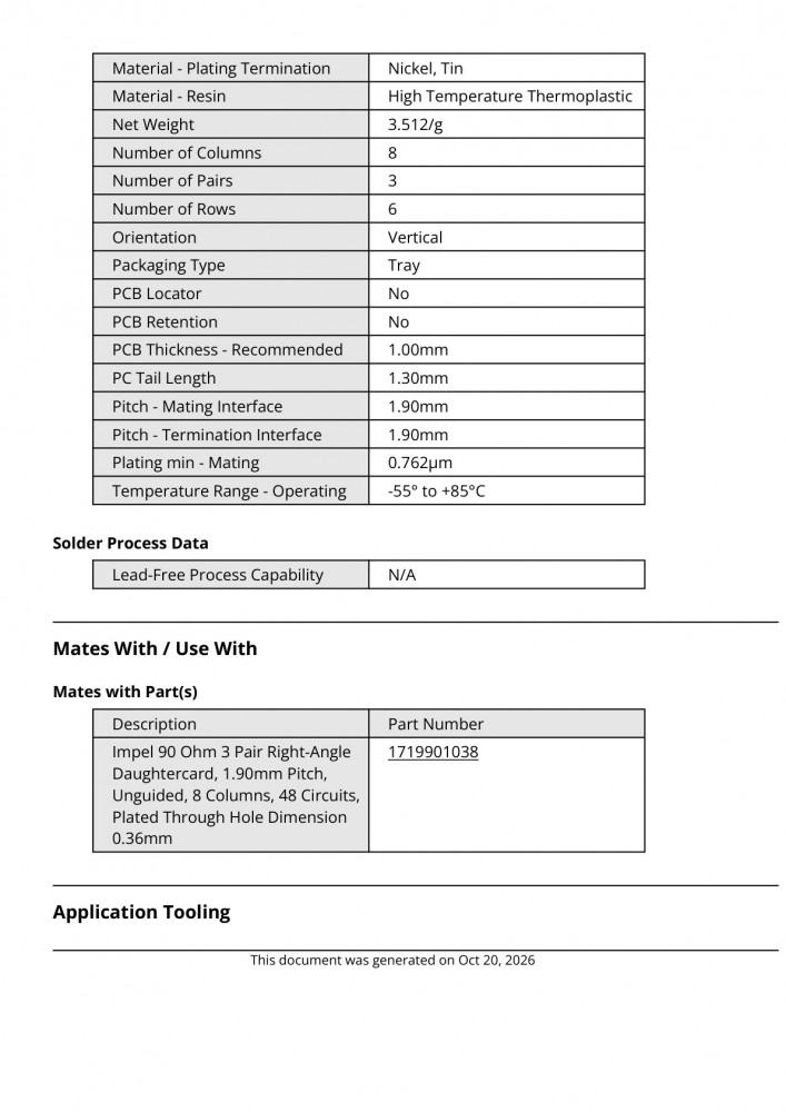 MOLEX 1713351807 technical document image 3
