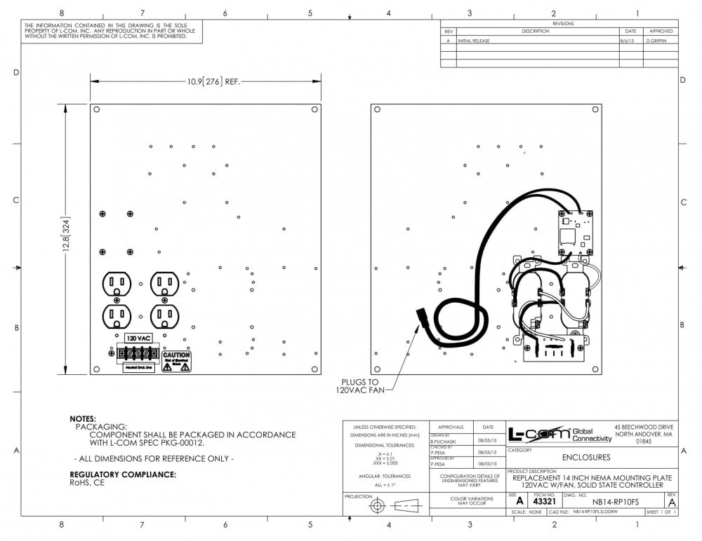 L-com NB14-RP10FS technical document