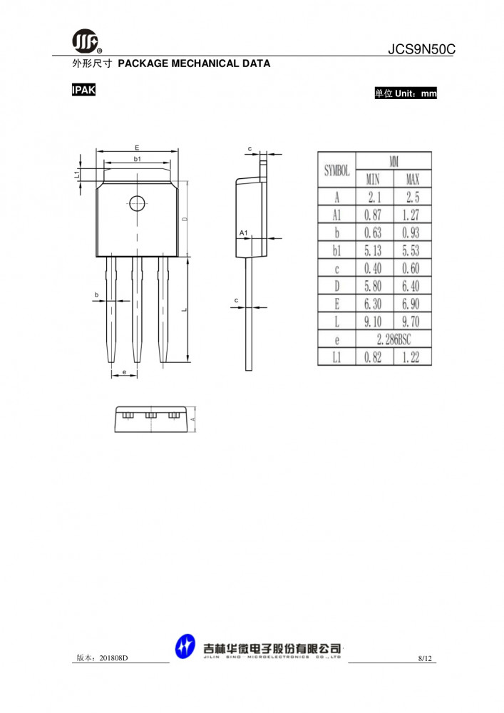 JCS9N50FC datasheet page 8