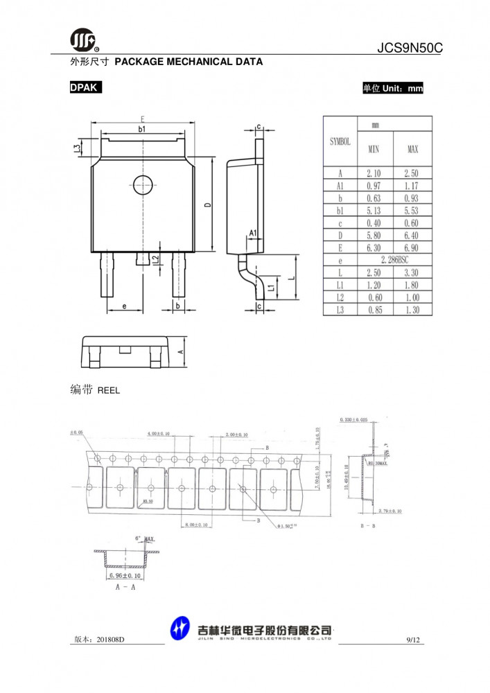 JCS9N50FC datasheet page 9