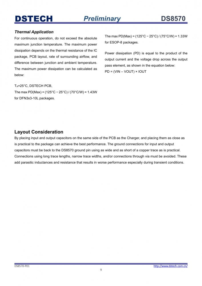 DS8570 datasheet page 9