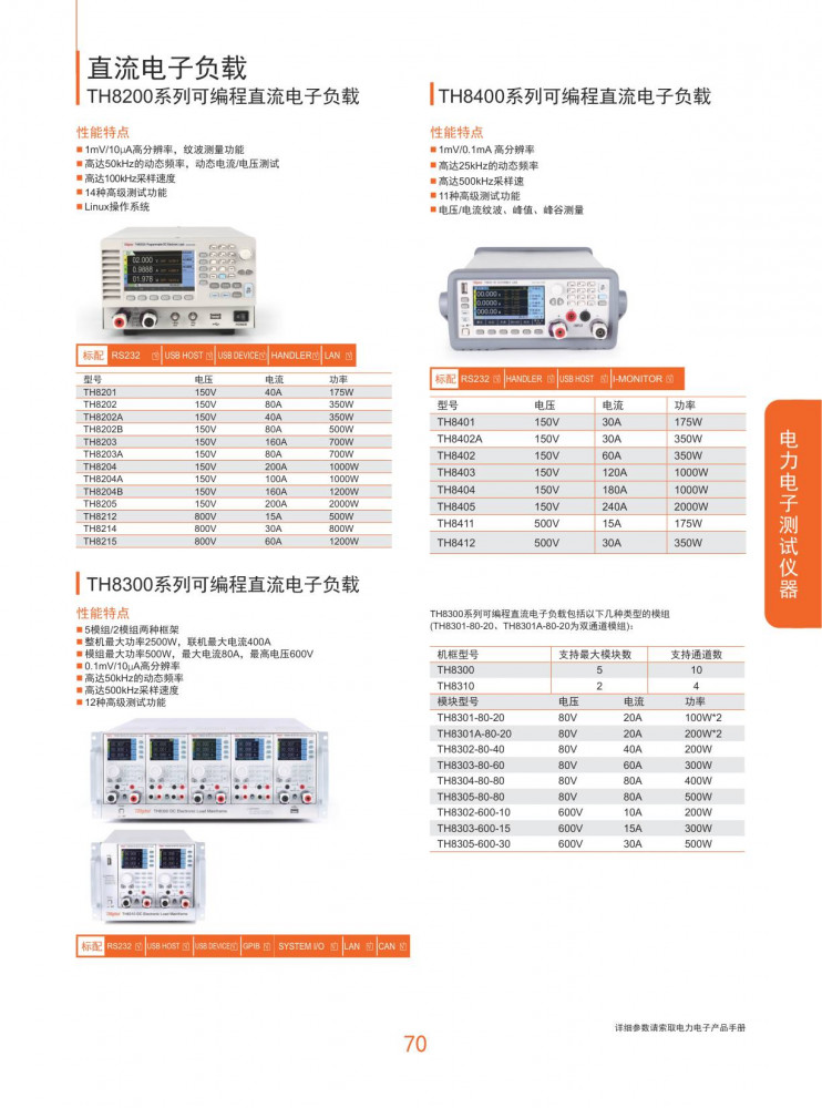 Tonghui TH8214 technical document preview