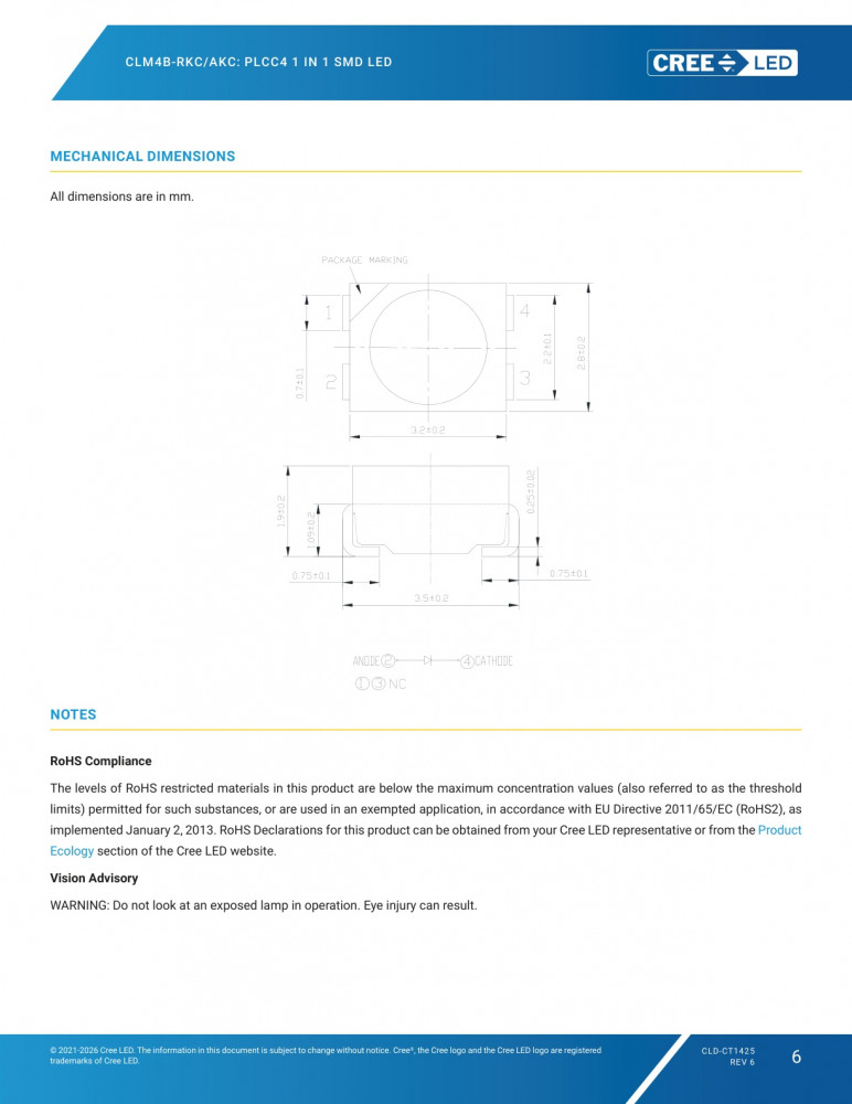 CLM4B-RKC datasheet page 6