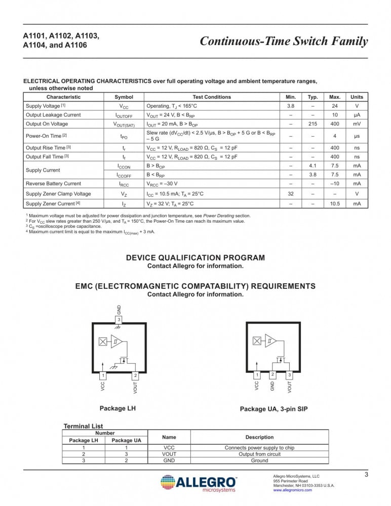 A1102LUA-T datasheet page 3