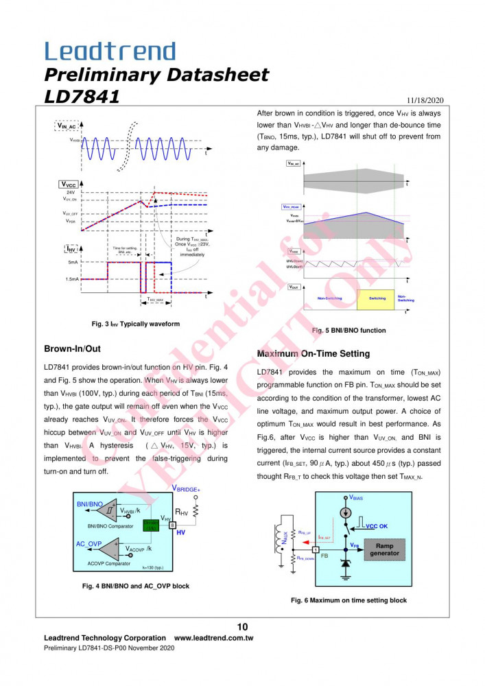 LD7841 datasheet page 10