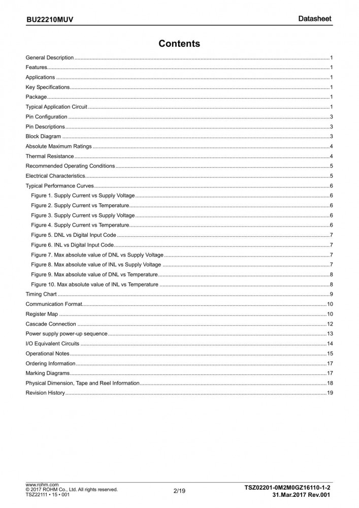 BU22210MUV datasheet page 2