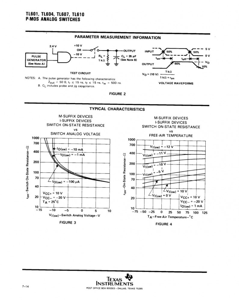 TL604 family datasheet page 7