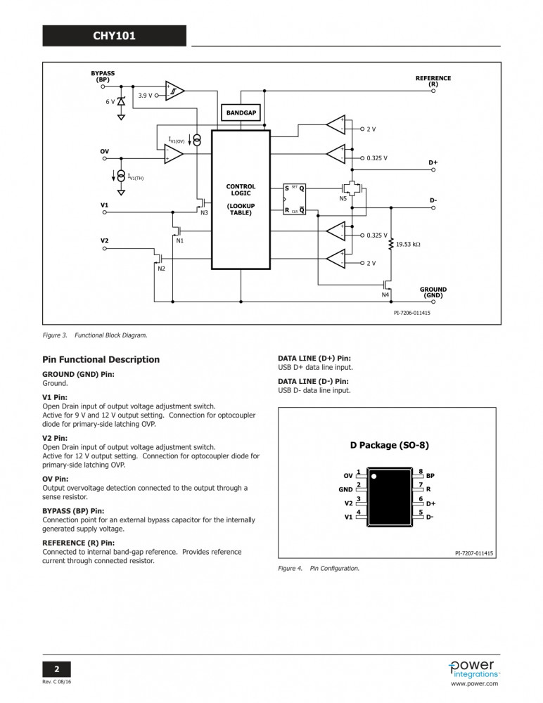 CHY101D-TL datasheet page 2