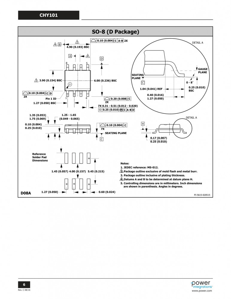 CHY101D-TL datasheet page 6